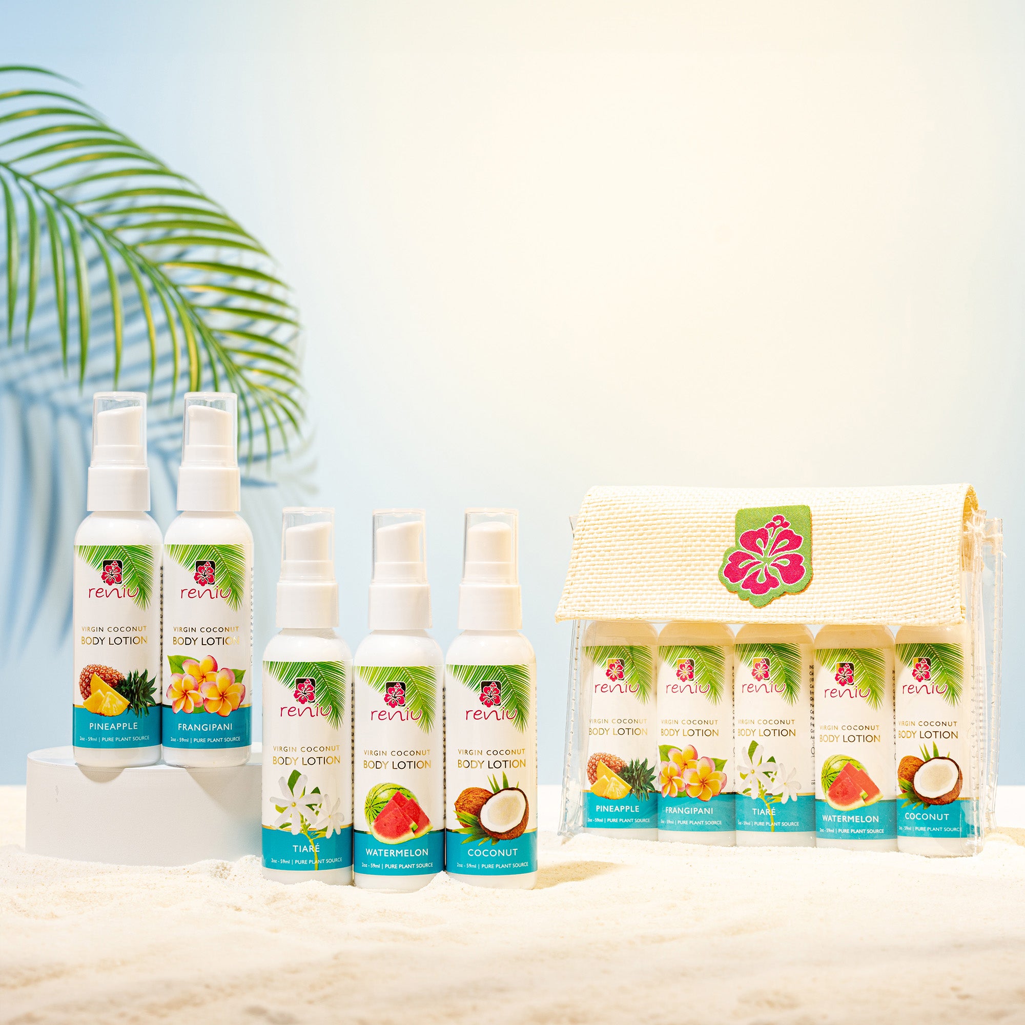Reniu Body Lotion Collection (5 x 2oz/60ml) – Pure Fiji Store