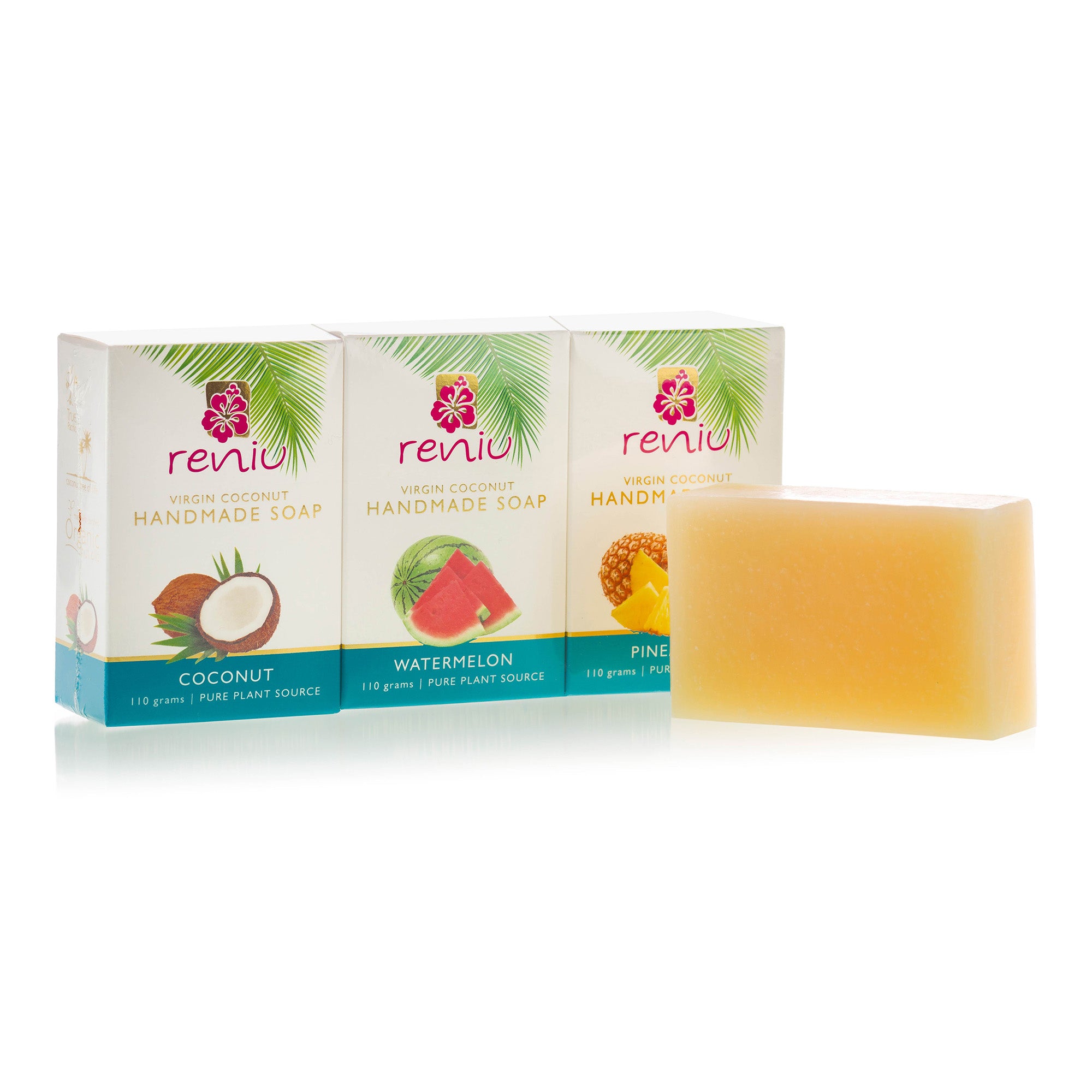Reniu Soap Box (3 x 3.9oz/110g) – Pure Fiji Store